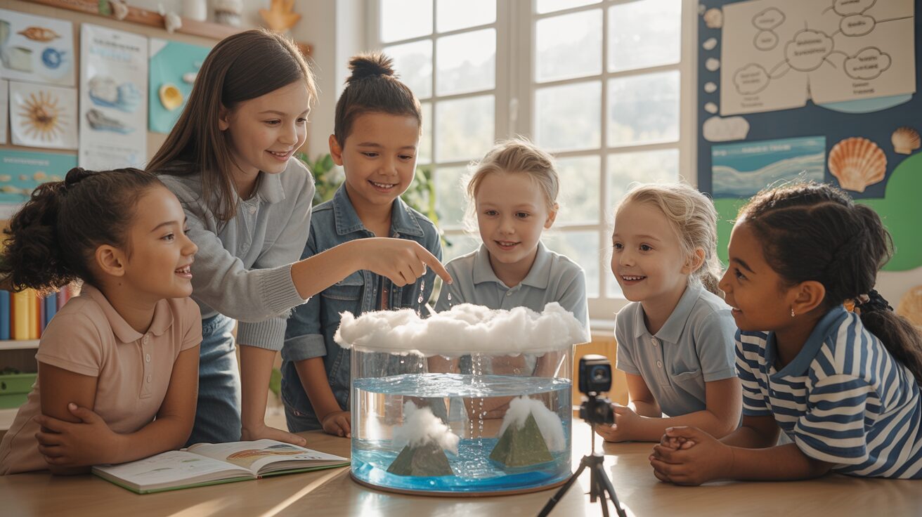Build a Water-Cycle Model: Step-by-Step Video Guide for Primary School ...